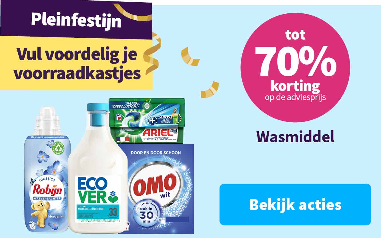 Plein.nl | Al je voorraadkastjes voordelig vullen met Plein.nl