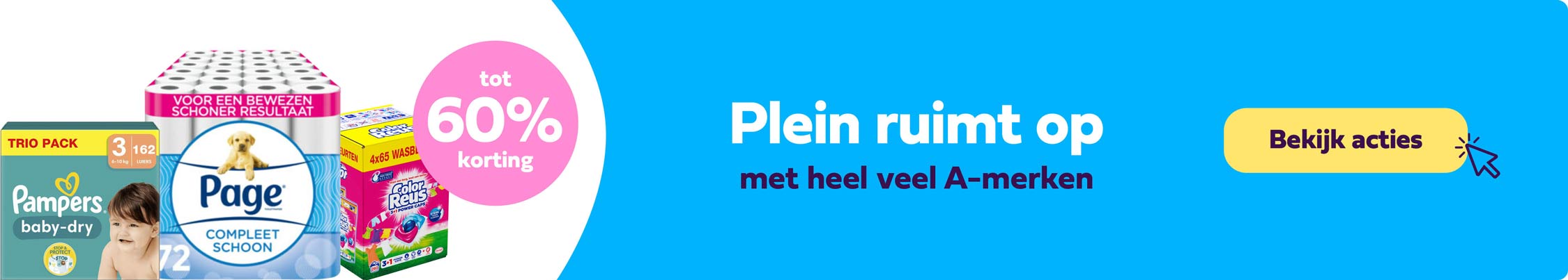Plein.nl | Al je voorraadkastjes voordelig vullen met Plein.nl