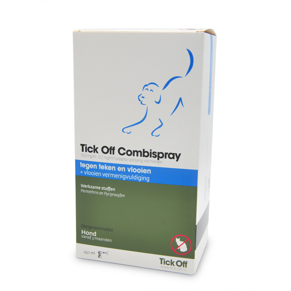 Tick Off Anti Teken en Vlooien Combispray 250 ml | Plein.nl