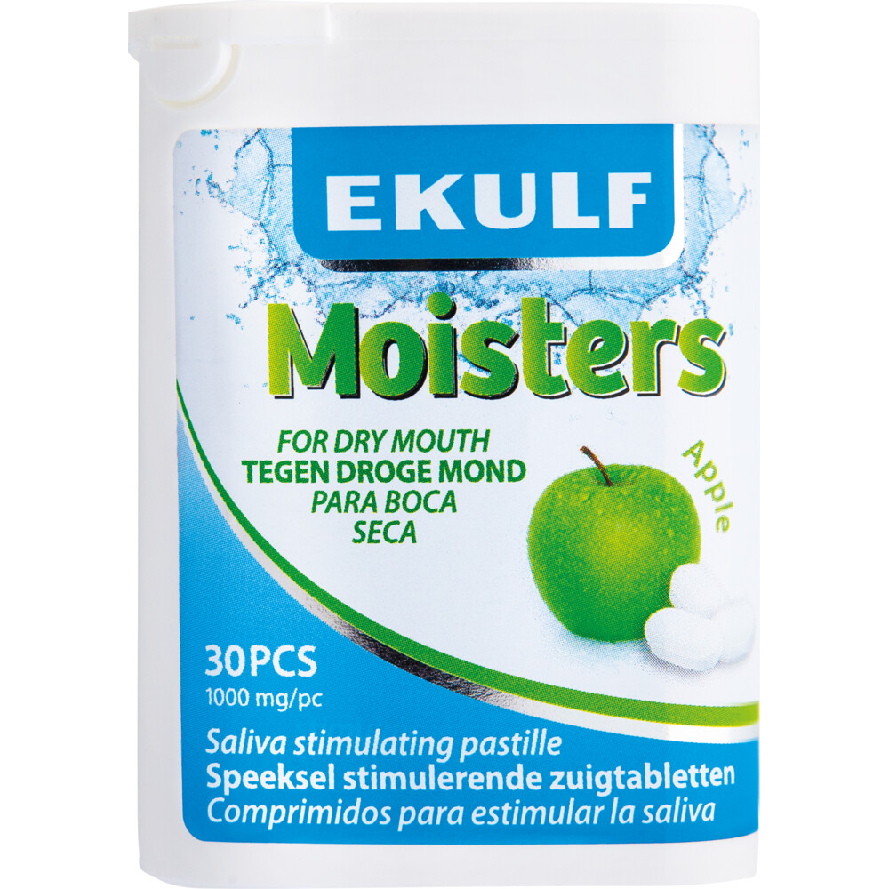 2x Ekulf Moisters Apple 30 stuks | Plein.nl