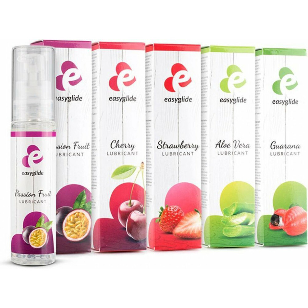 EasyGlide 5 Smaken Glijmiddel Proef Pakket | Plein.nl