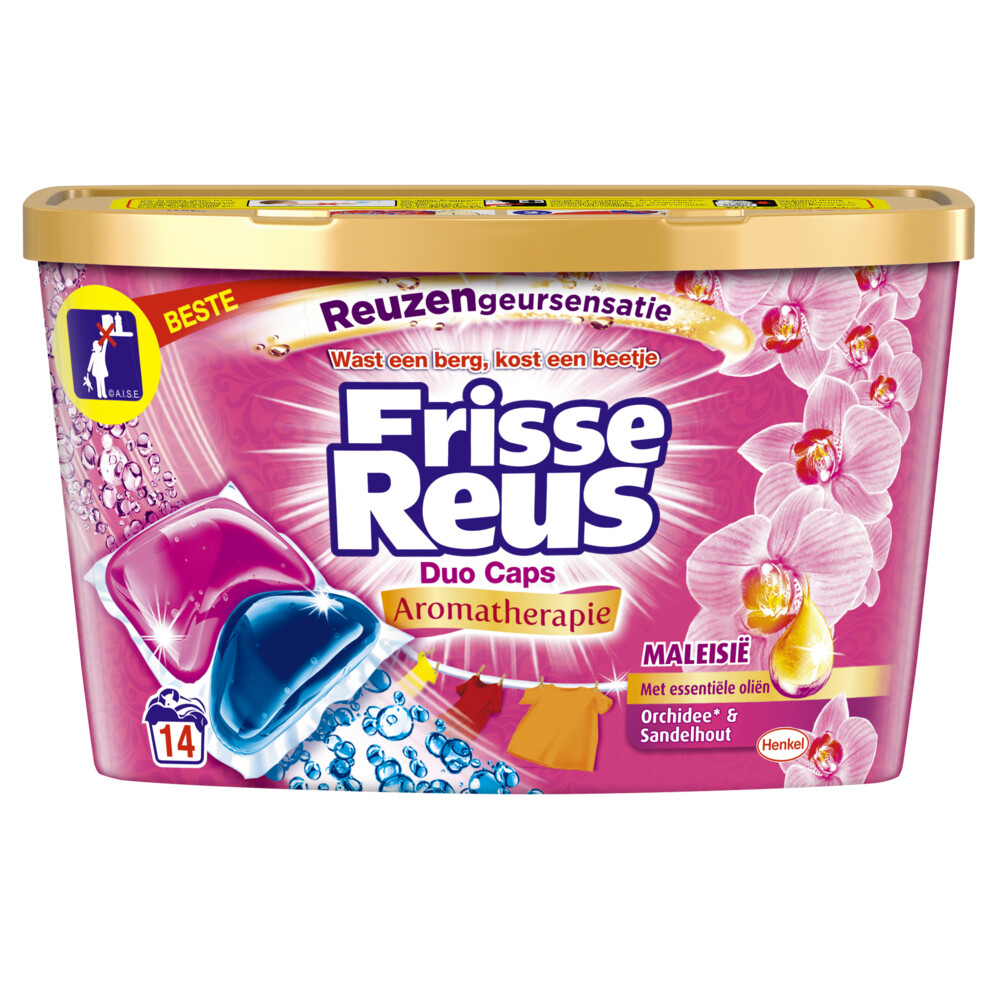 Witte Reus Duo-Caps Maleisië Wasmiddel Capsules 14 stuks | Plein.nl