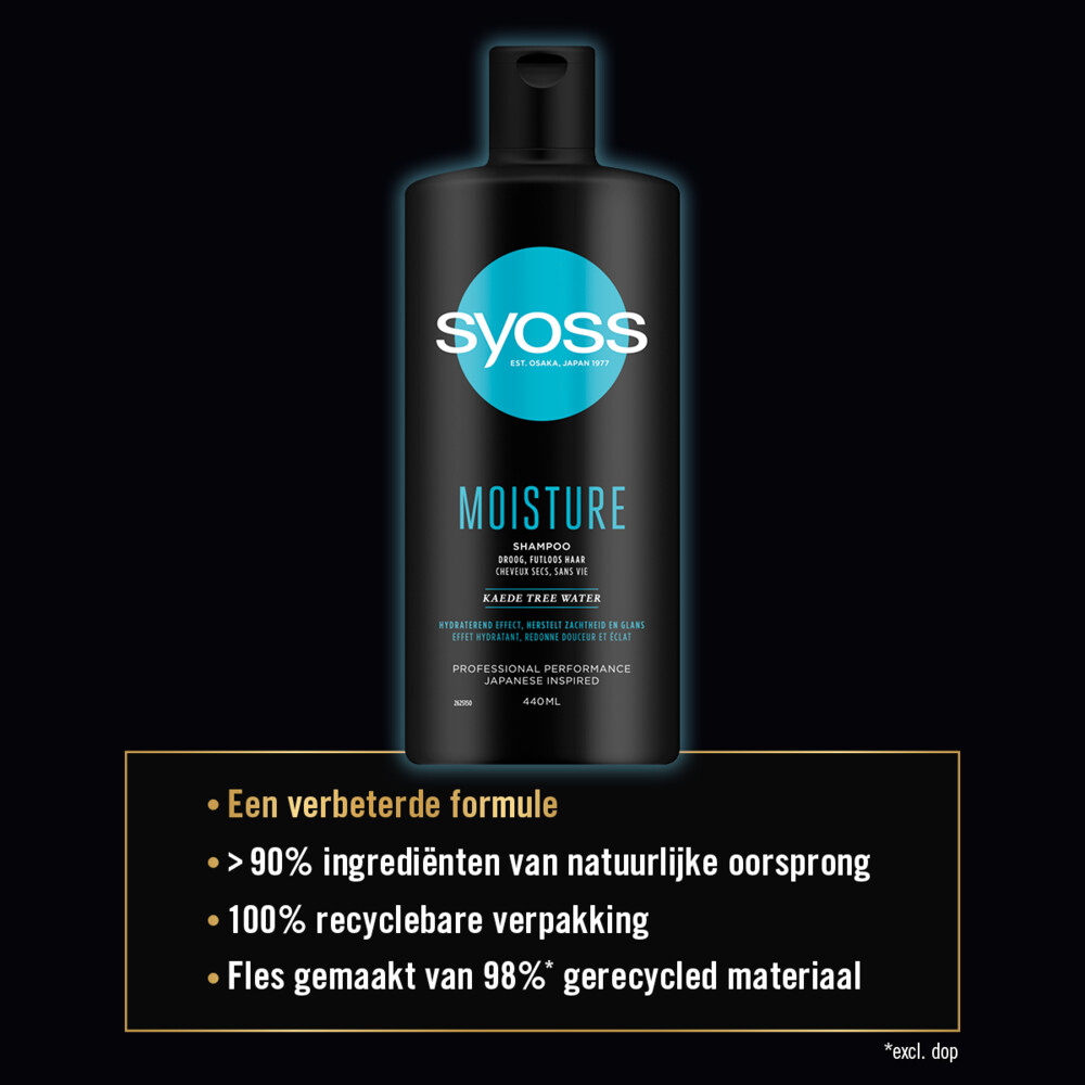Syoss Moisture Shampoo 440 ml | Plein.nl