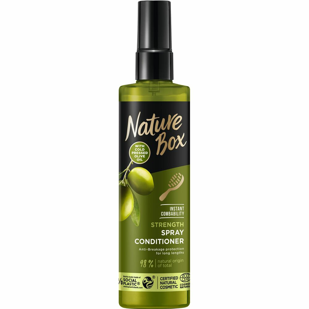 Nature Box Spray Conditioner Olive 200 ml | Plein.nl