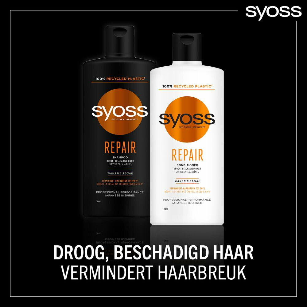 Syoss Repair Therapy Shampoo 440 ml | Plein.nl