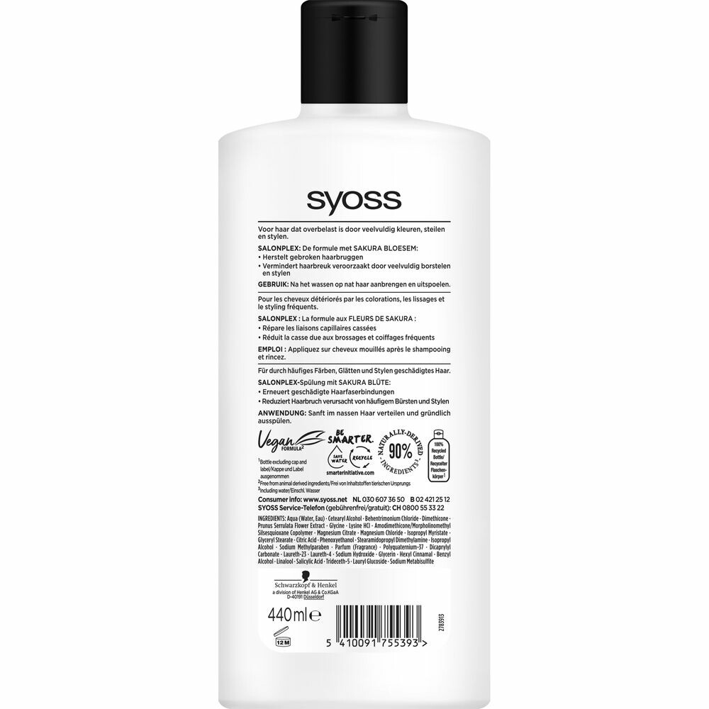 Syoss Salonplex Conditioner 440 ml | Plein.nl