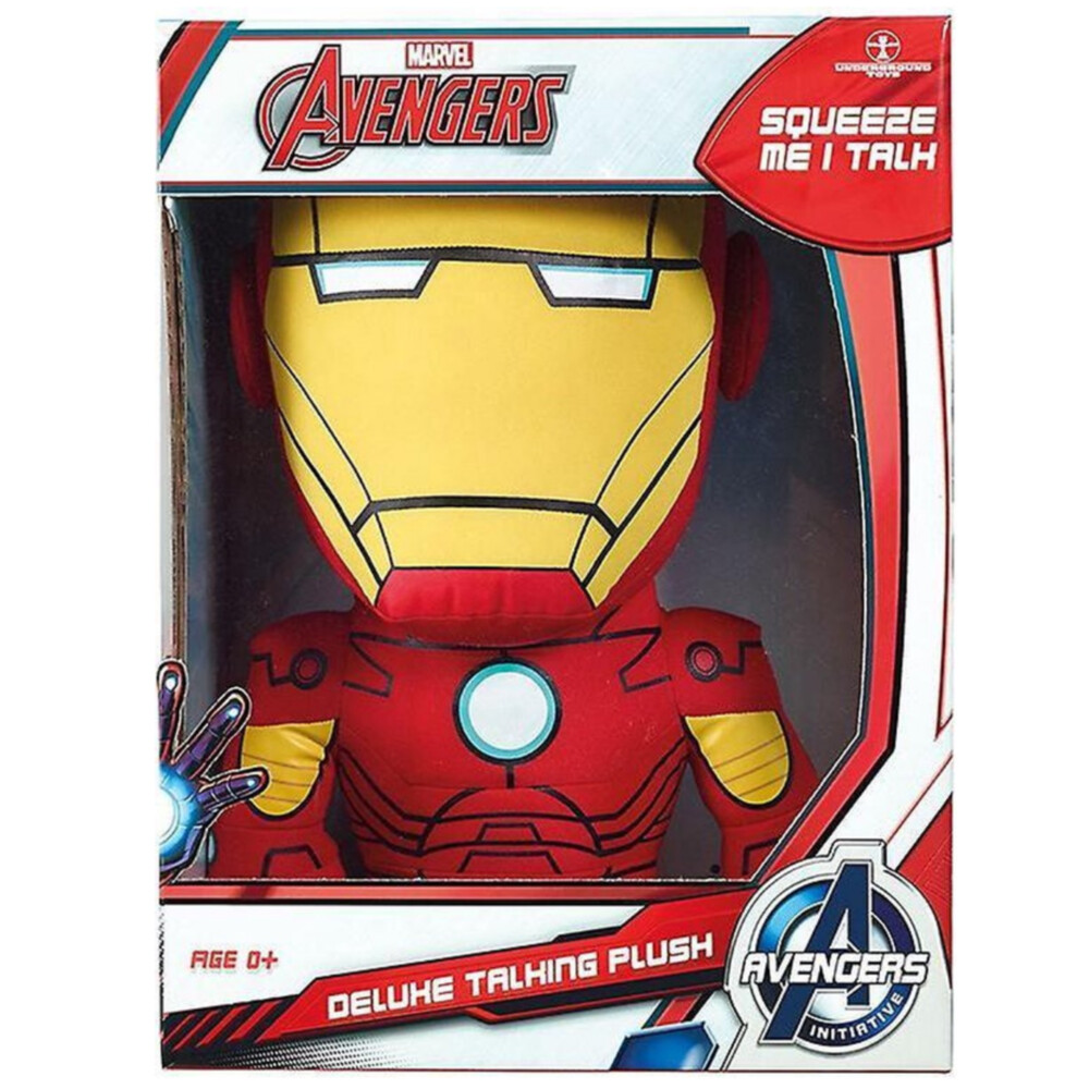 Marvel Avengers Iron Man Talking Plush Toy | Plein.nl