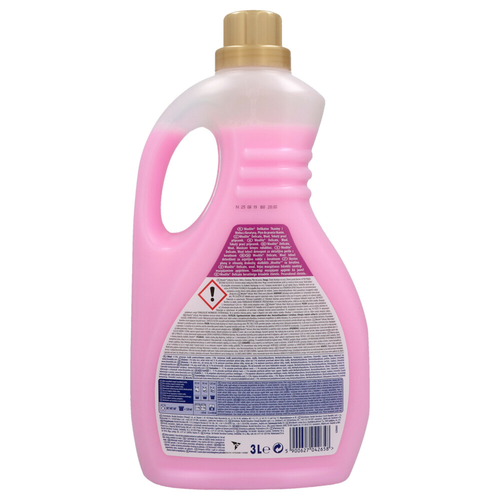 Woolite Vloeibaar Wasmiddel Fijne Stoffen Wol & Zijde 3 liter | Plein.nl