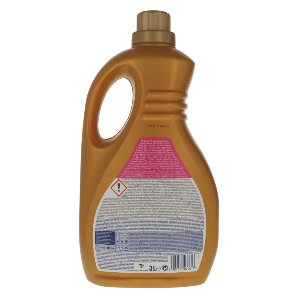 Woolite Vloeibaar Wasmiddel Pro Care 3 liter | Plein.nl