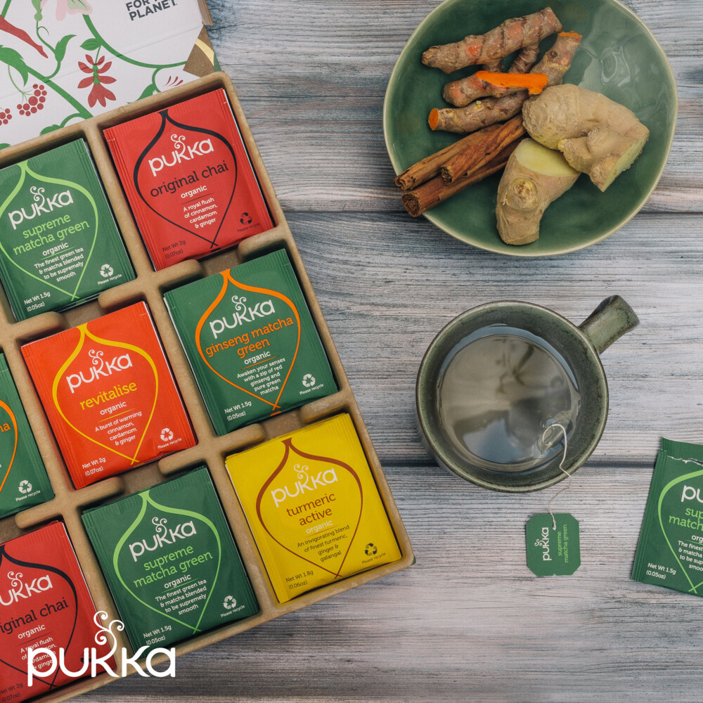 Pukka Thee Active Kruidenthee Geschenkset 45 stuks | Plein.nl
