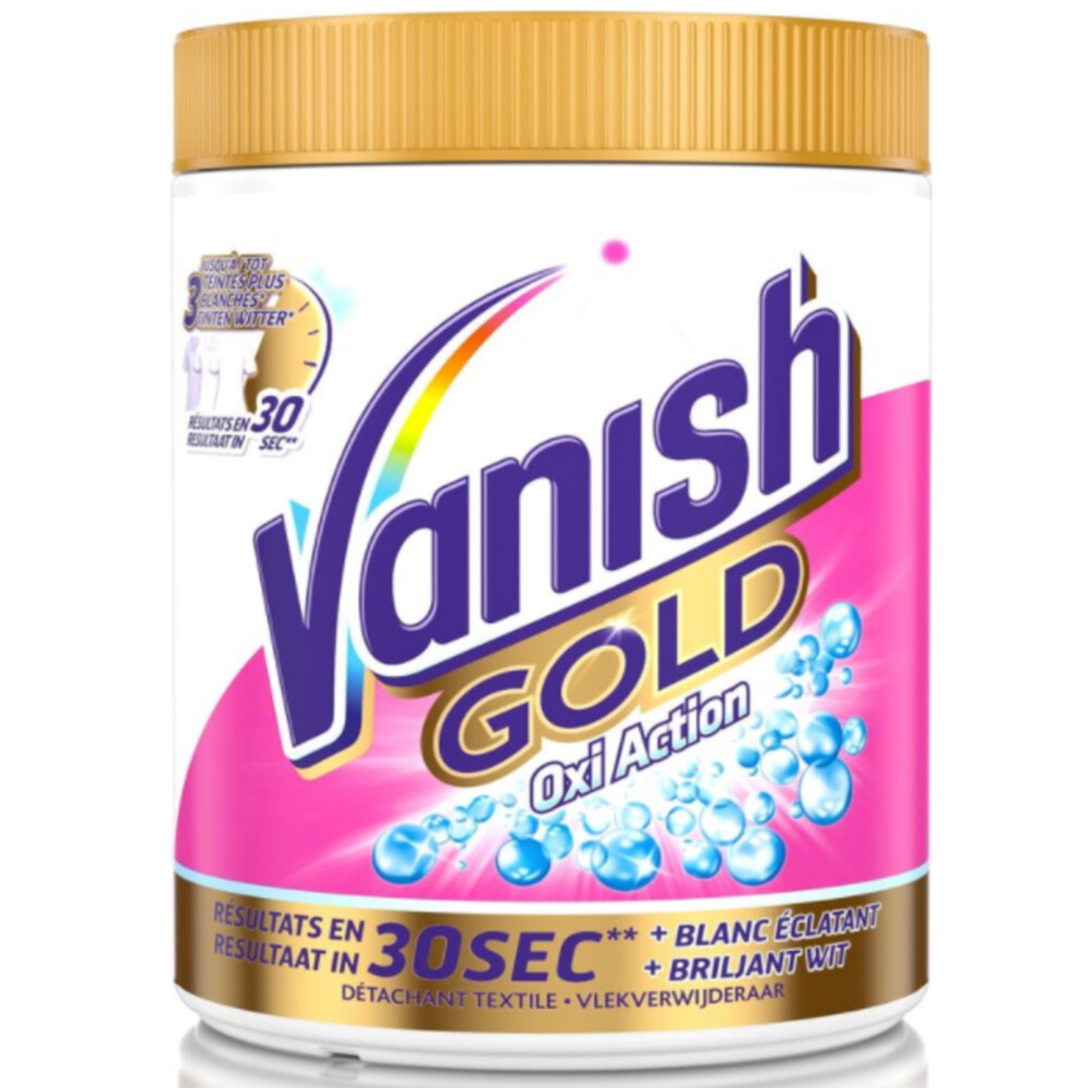 Vanish Vanish Oxi Action Powder Gold White 500 gr | Plein.nl
