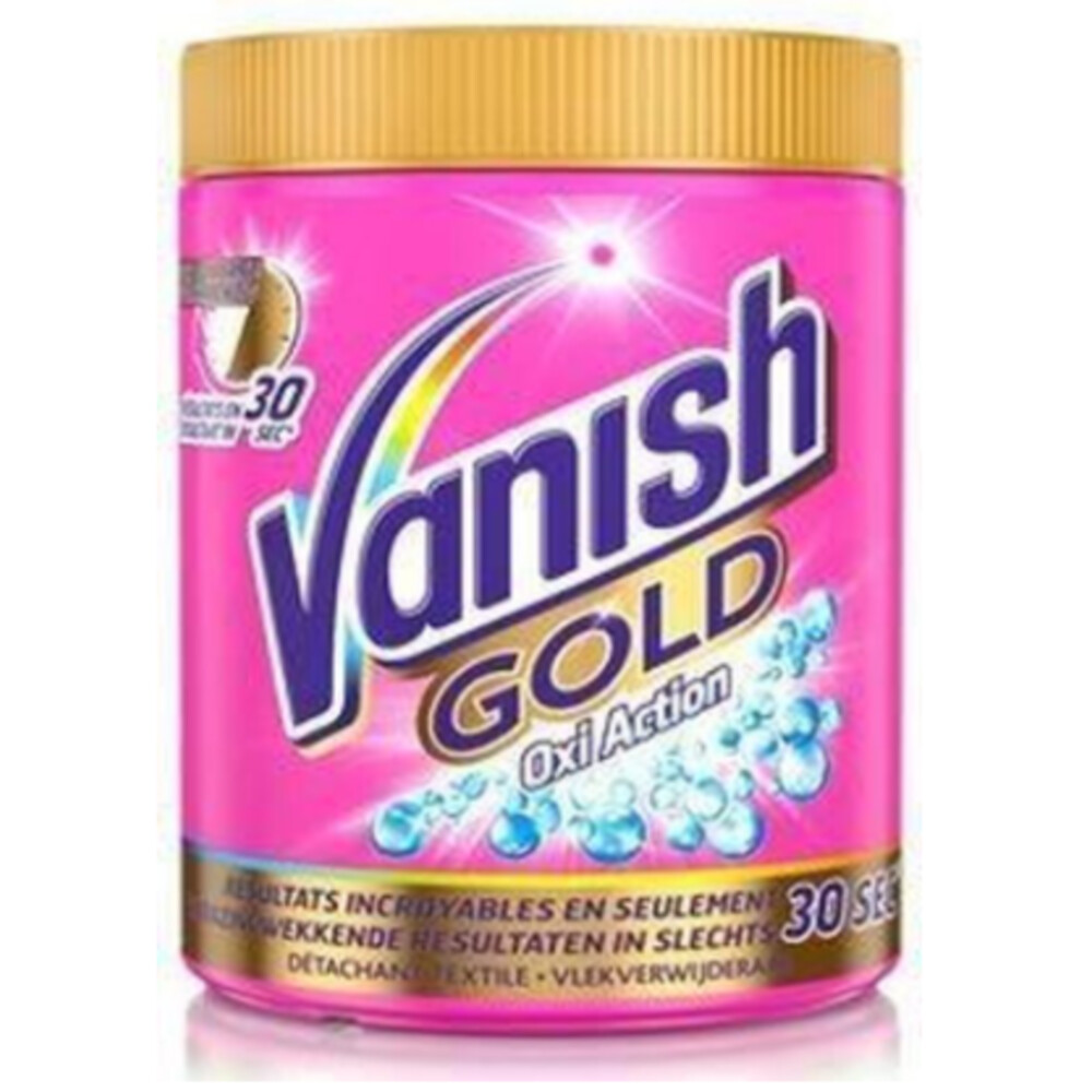 Vanish Vanish Oxi Action Powder Gold Pink 500 gr | Plein.nl