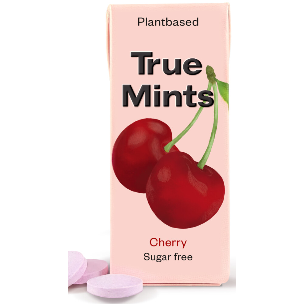 True Gum True Mints Cherry 13 gr | Plein.nl
