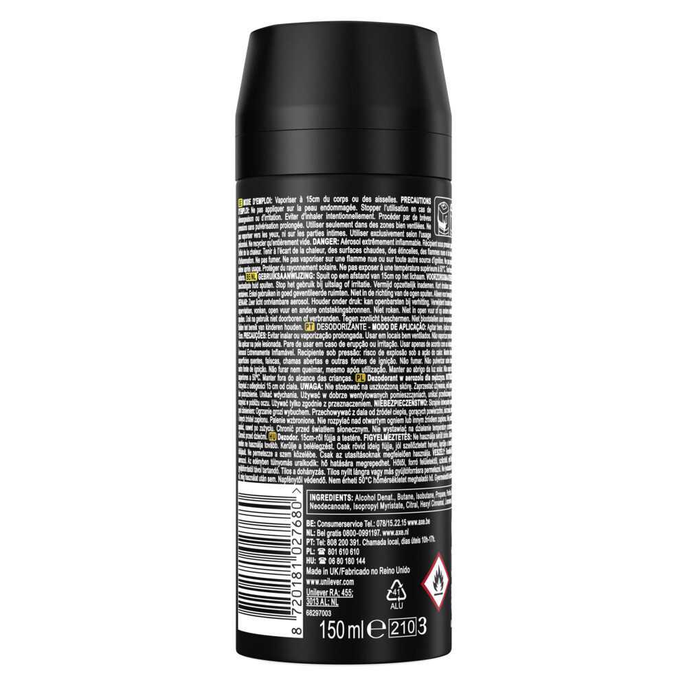 Axe Deodorant Bodyspray Green Mojito + Cedarwood 150 ml | Plein.nl