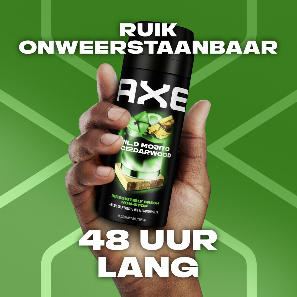 Axe Deodorant Bodyspray Green Mojito + Cedarwood 150 ml | Plein.nl
