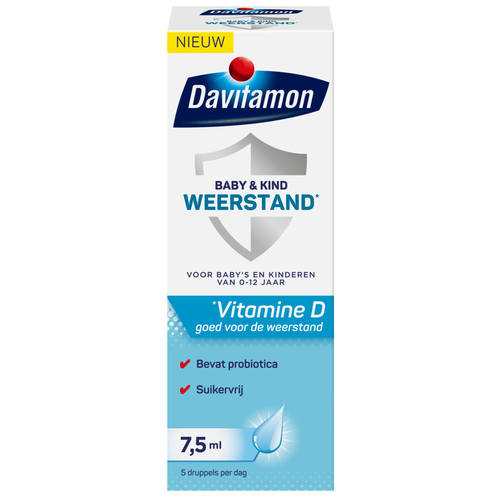 Davitamon Weerstand Baby & Kind 7.5 ml | Plein.nl