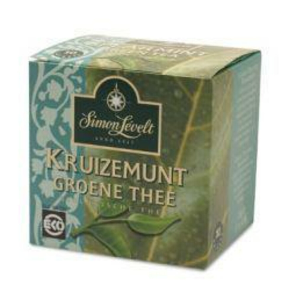 Simon Levelt Thee Kruizemunt Eko 10 stuks | Plein.nl