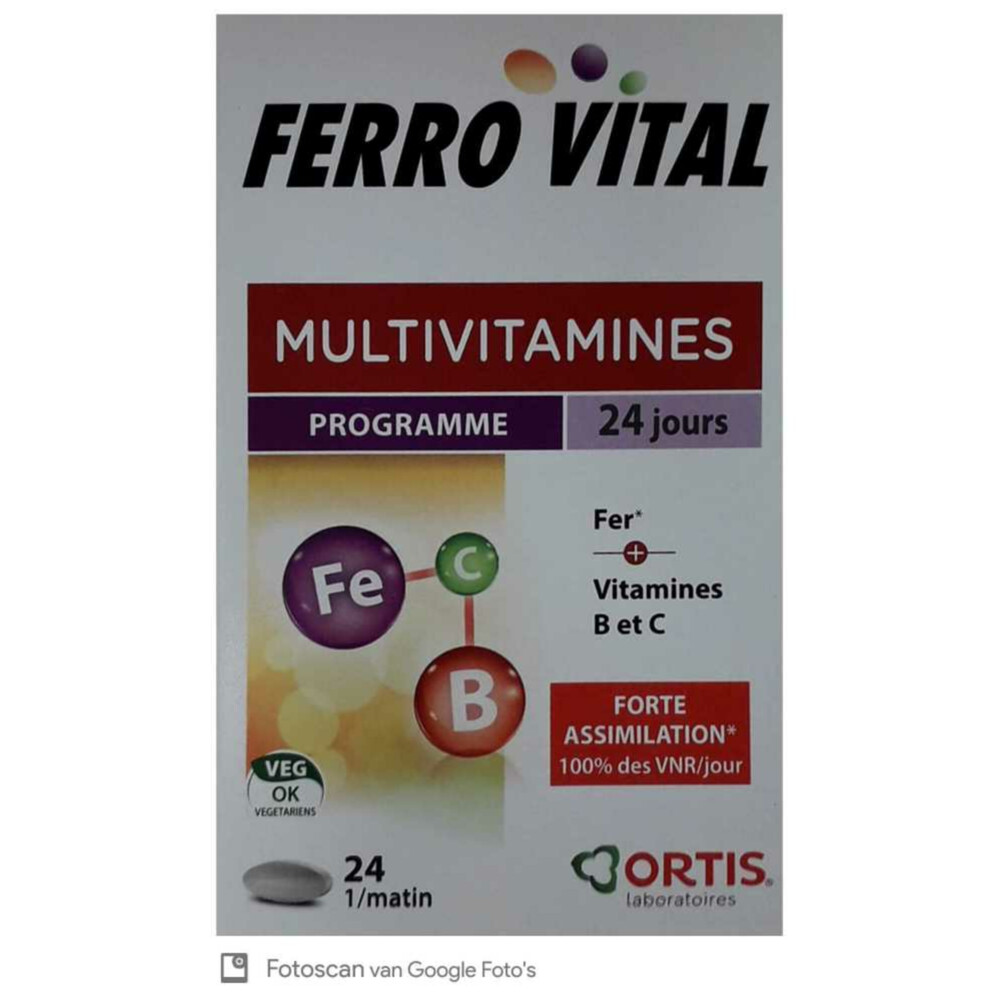 Ortis Ferrovital 24 tabletten | Plein.nl