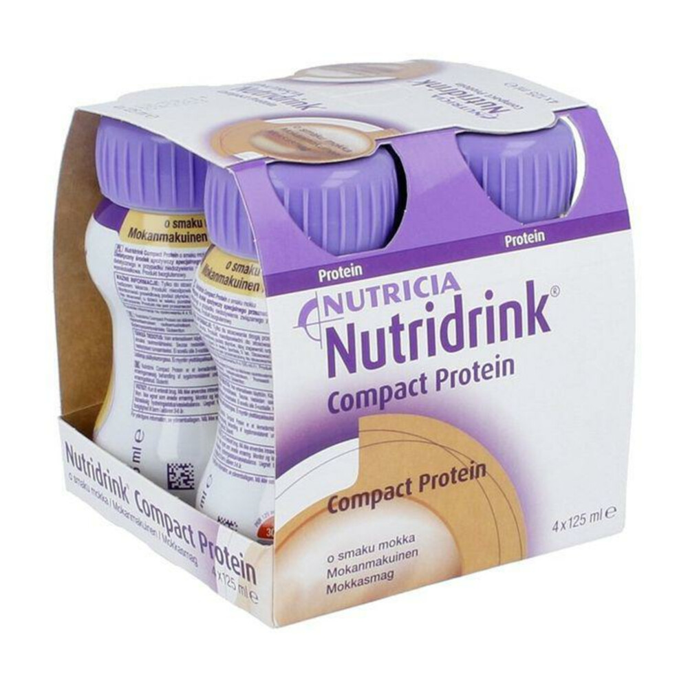 Nutridrink Compact Protiene Mokka 4-Pack 125 ml | Plein.nl