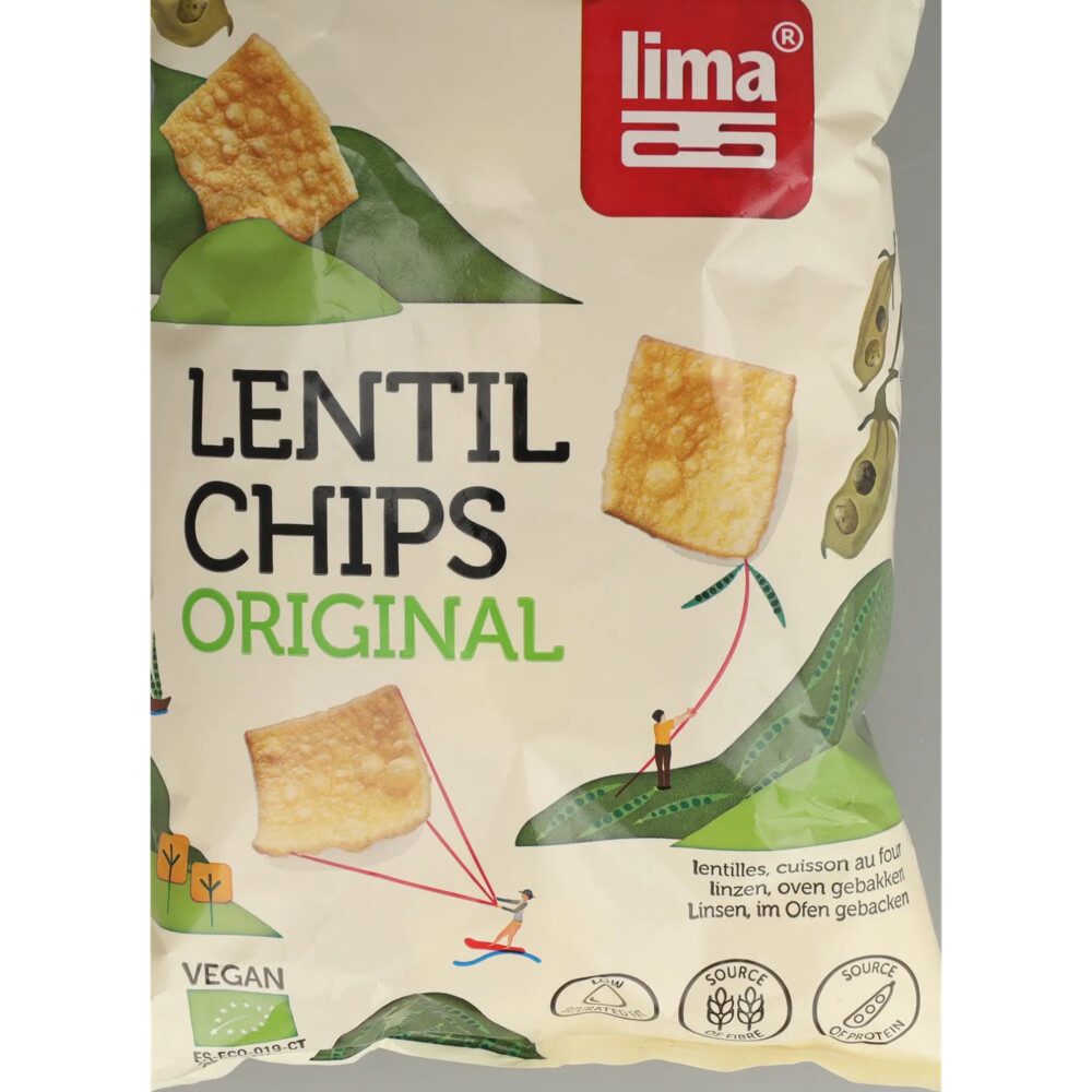 Lima Lentil Chips Original 90 gr | Plein.nl
