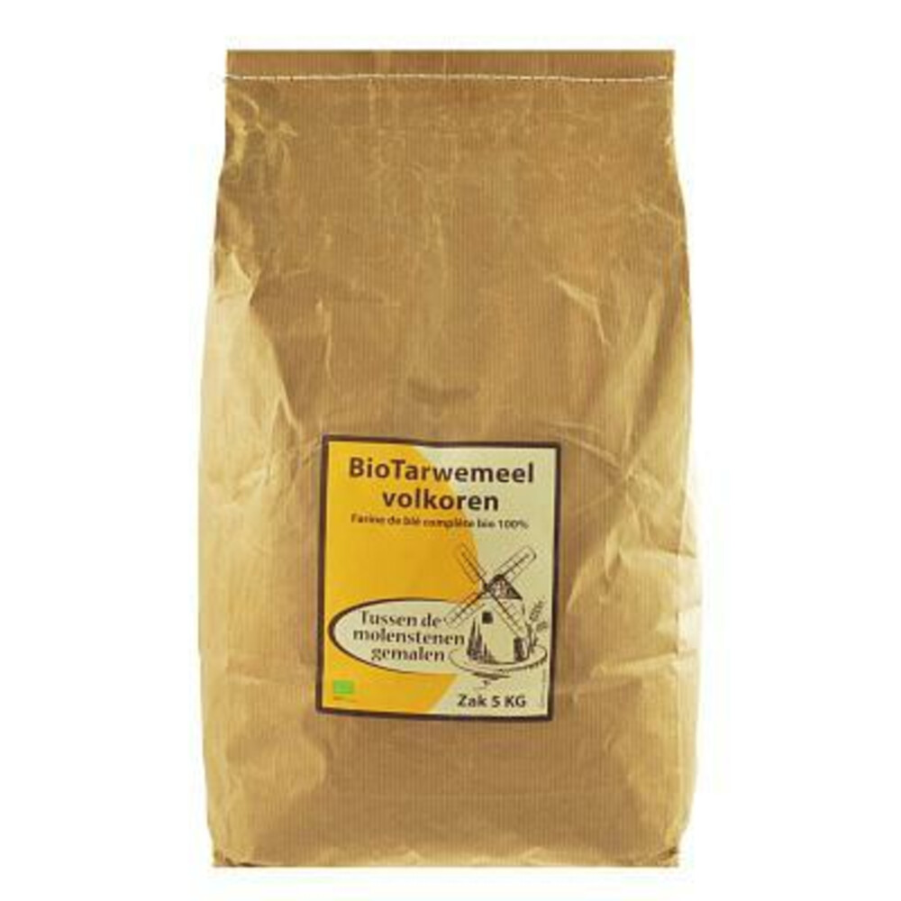 Hermus Made Volkoren Tarwemeel Bio 5 kg | Plein.nl