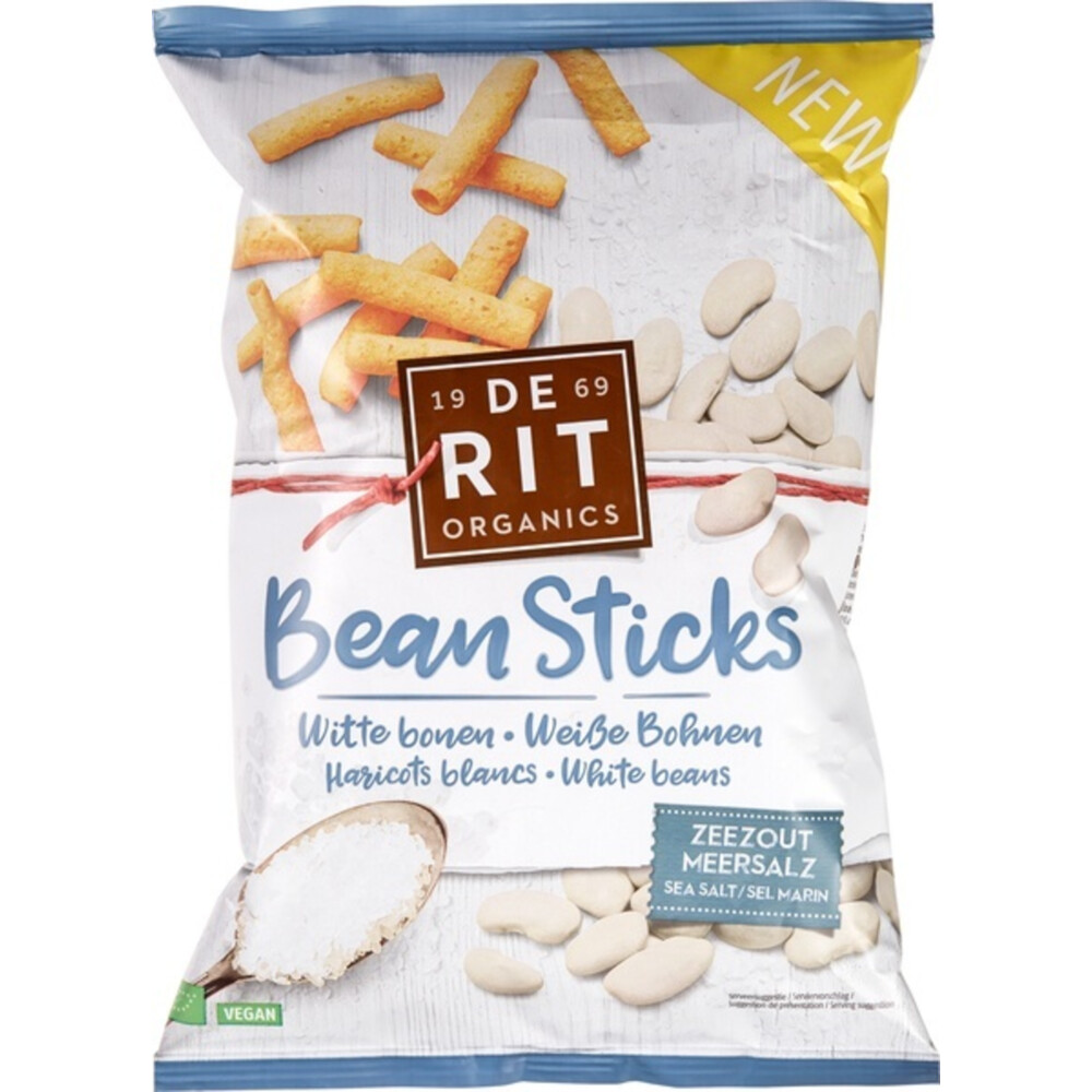De Rit Bean Sticks Witte Boon Bio 75 gr | Plein.nl