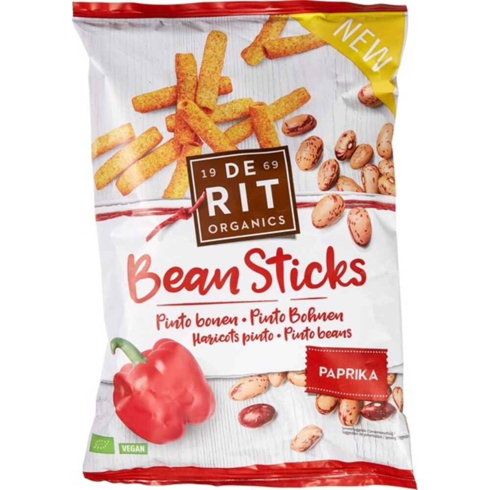De Rit Bean Sticks Pinto Boon Bio 75 gr | Plein.nl