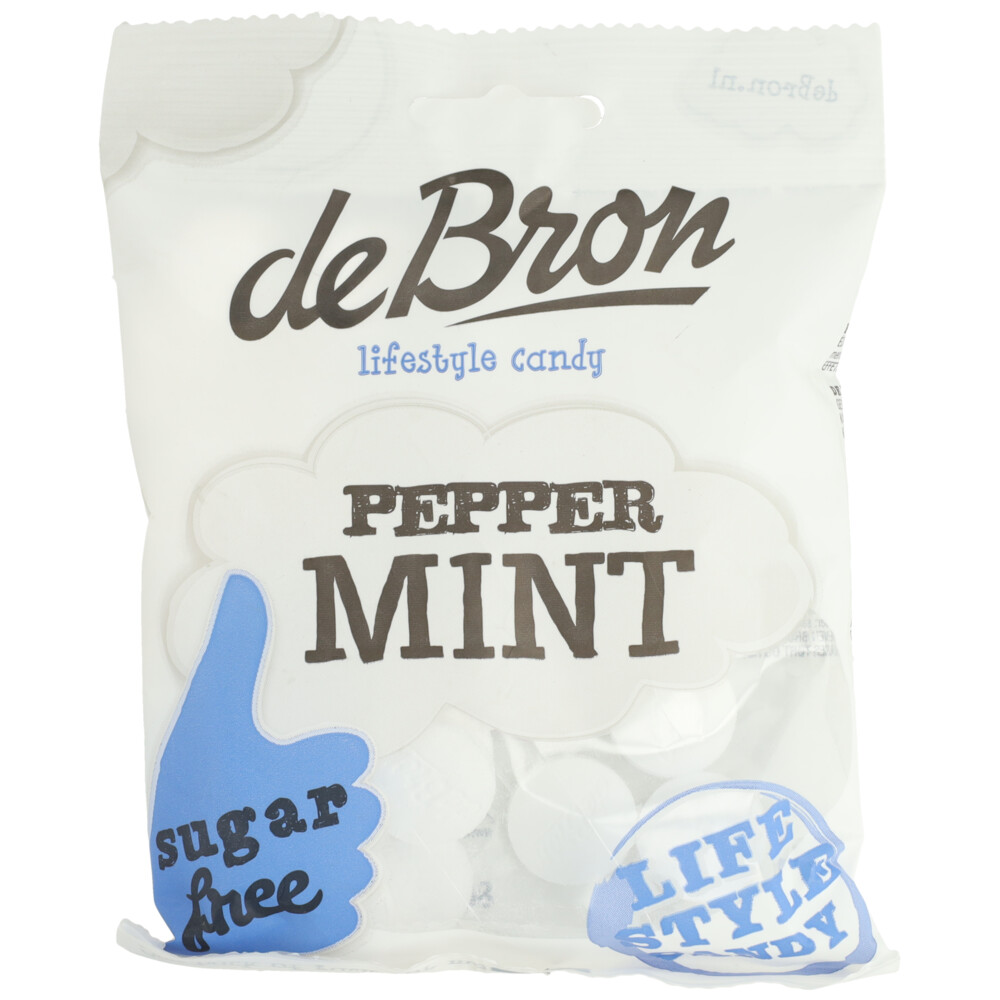De bron Suikervrije Pepermunt 80 gr | Plein.nl