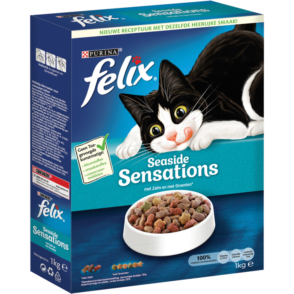 Felix Kattenvoer Seaside Sensations 1 kg | Plein.nl