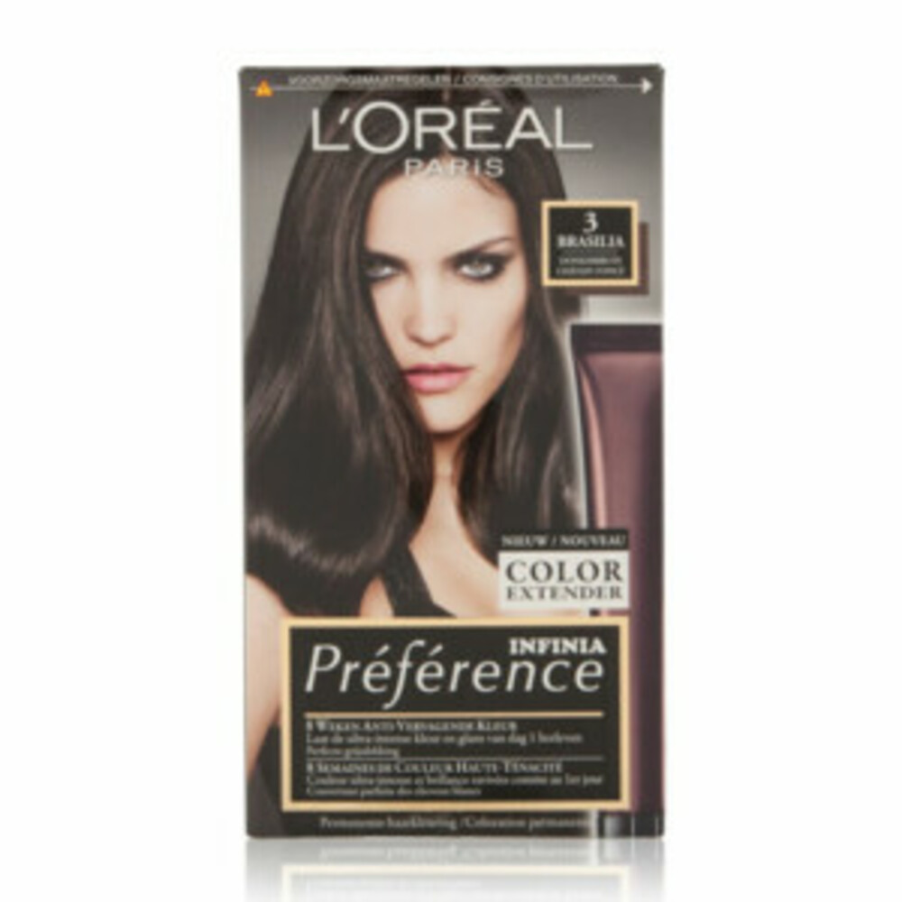 L'Oréal Preference Haarkleuring 03 Brasilia - Donkerbruin + Magic ...