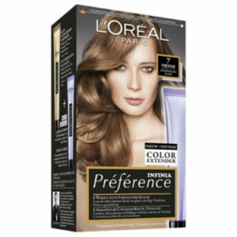 L'Oréal Preference Haarkleuring 07 Vienne - Midden Blond + Magic ...