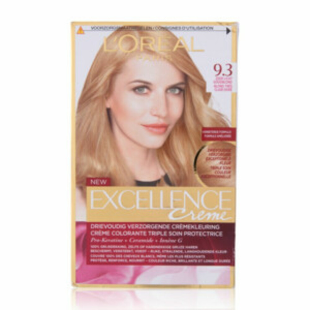 L'Oréal Excellence Creme 9.3 Zeer Licht Goudblond + Magic Retouch ...