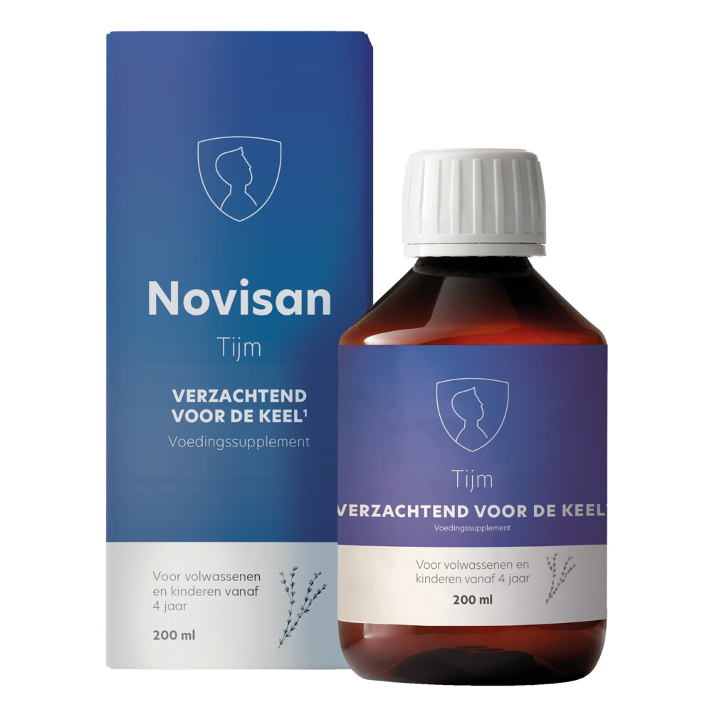 Noviral Tijmsiroop 200 ml | Plein.nl