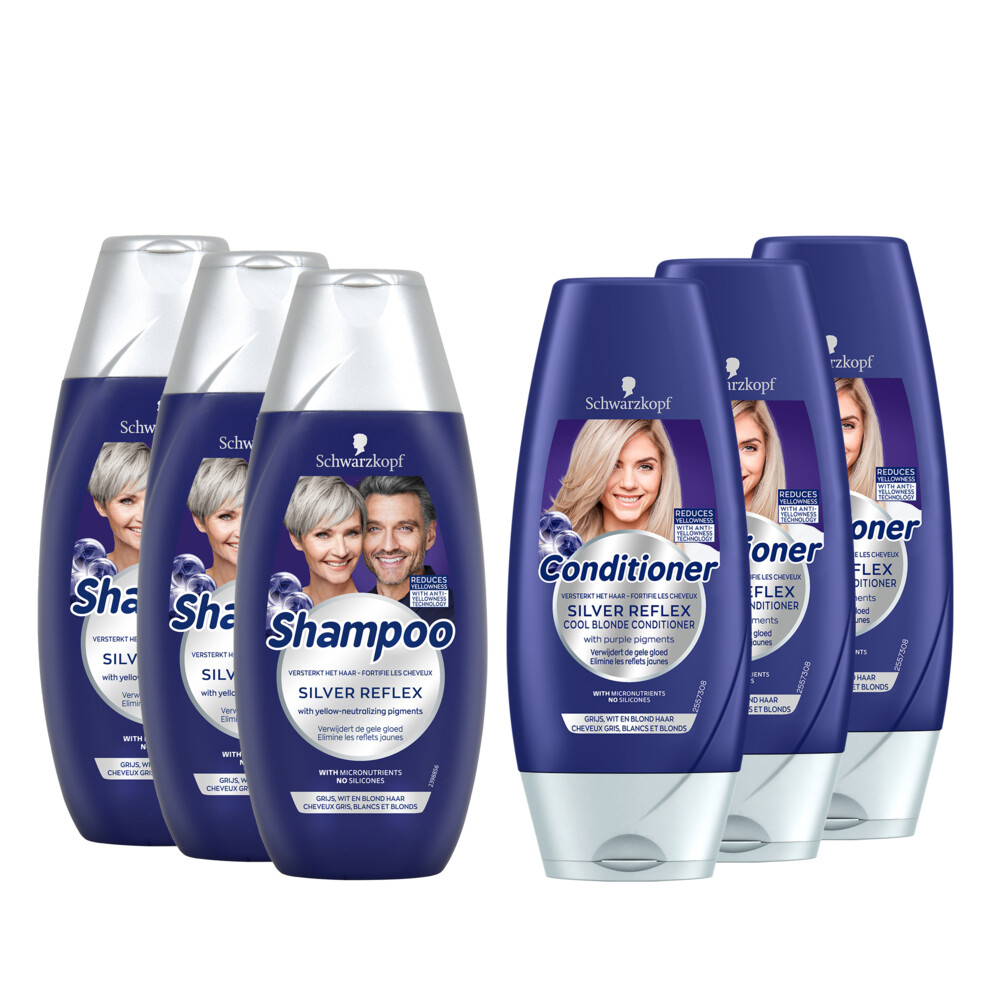 Schwarzkopf Silver Reflex Shampoo & Conditioner Pakket | Plein.nl
