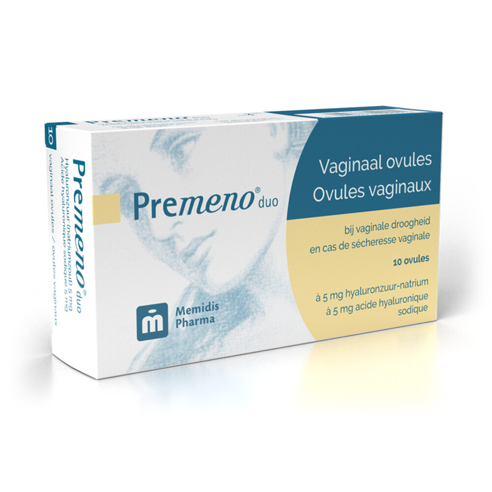 Premeno Duo Vaginaal Ovules 10 ovules | Plein.nl