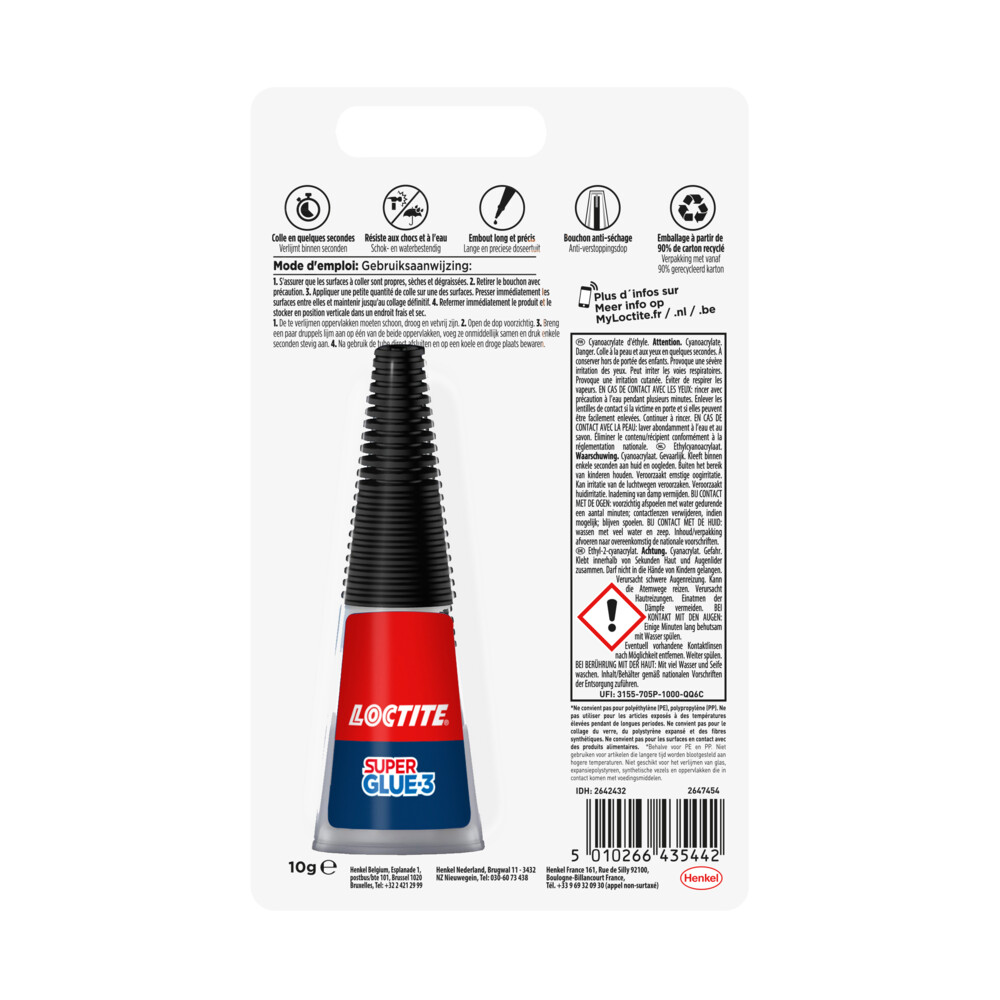 Loctite Secondelijm Precision Max 10 gr | Plein.nl