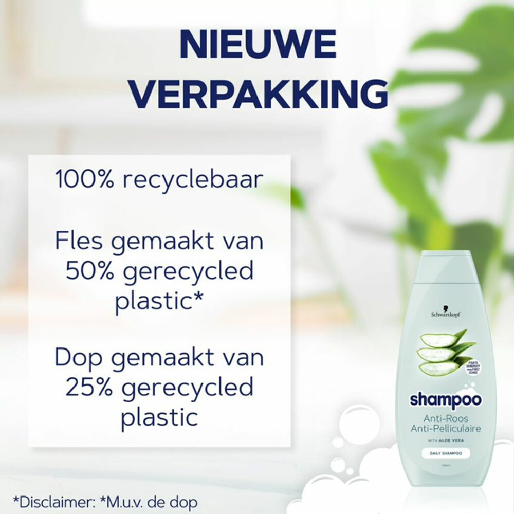 Schwarzkopf Anti-Roos Shampoo 400 ml | Plein.nl