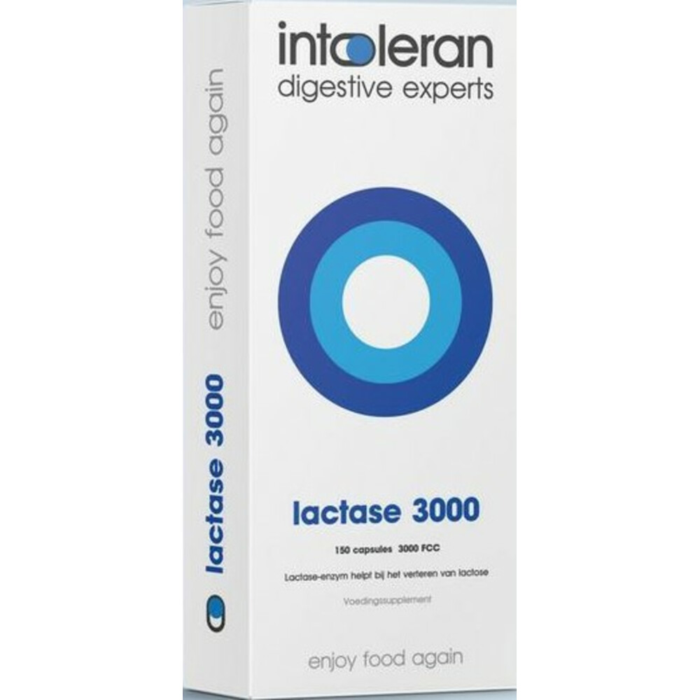 Intoleran Lactase 3000 150 capsules | Plein.nl
