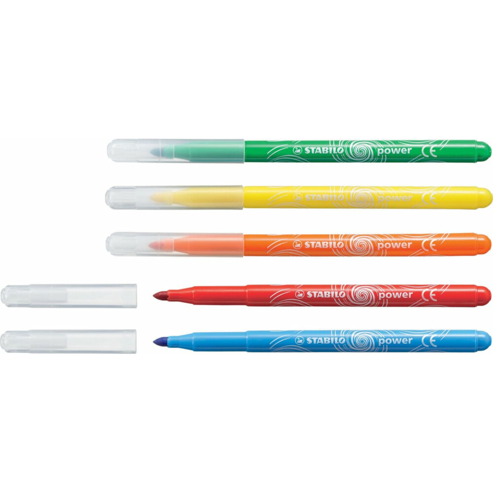 Stabilo Viltstiften Power Stiften 24 stuks | Plein.nl