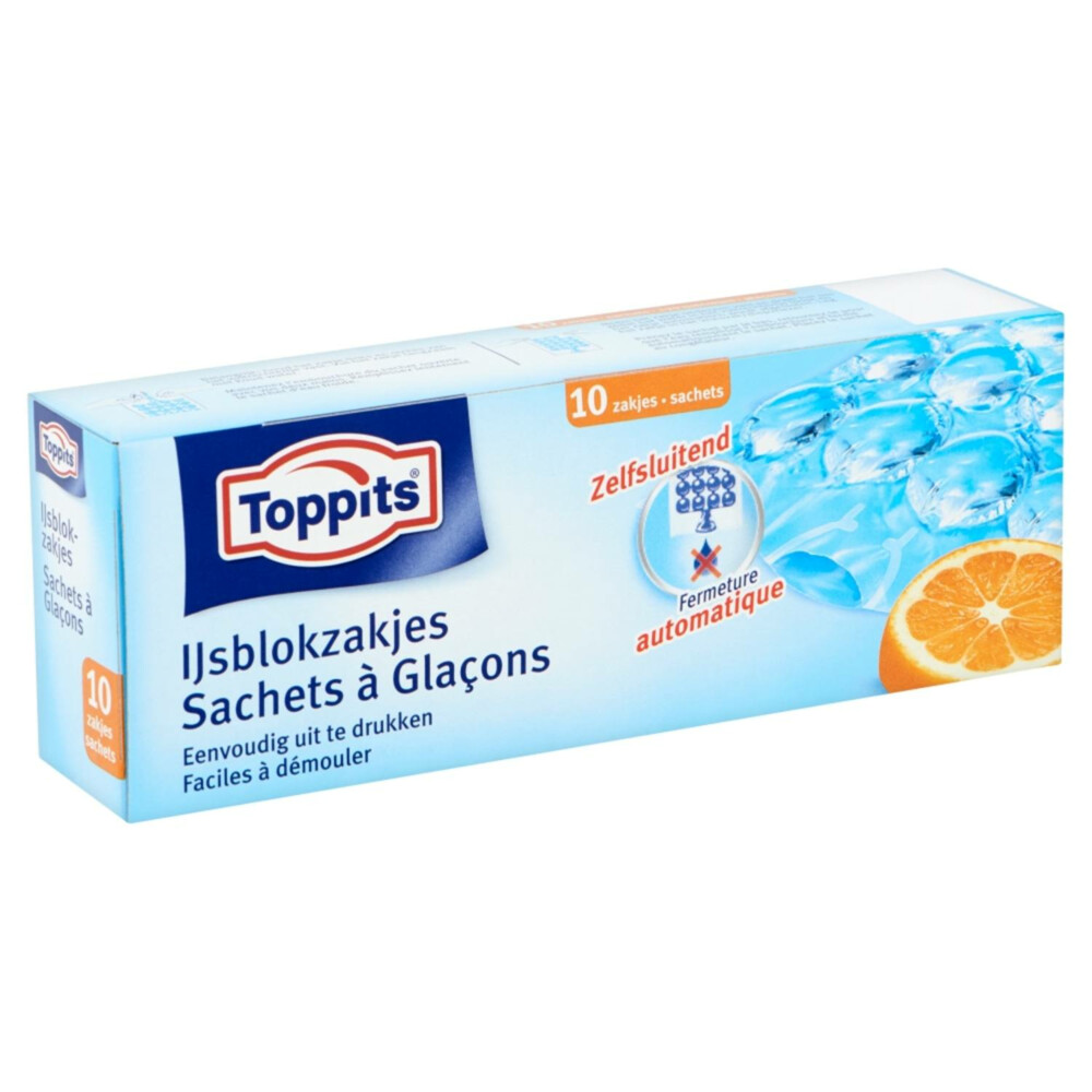 Toppits IJsblokzakjes 10 stuks | Plein.nl