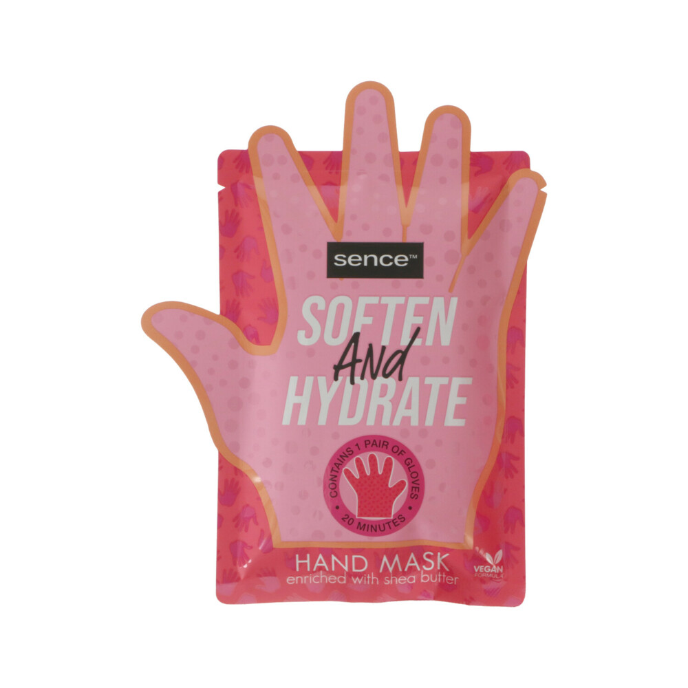 Sence Glow Girls Soften and Hydrate Handmasker 2 stuks | Plein.nl