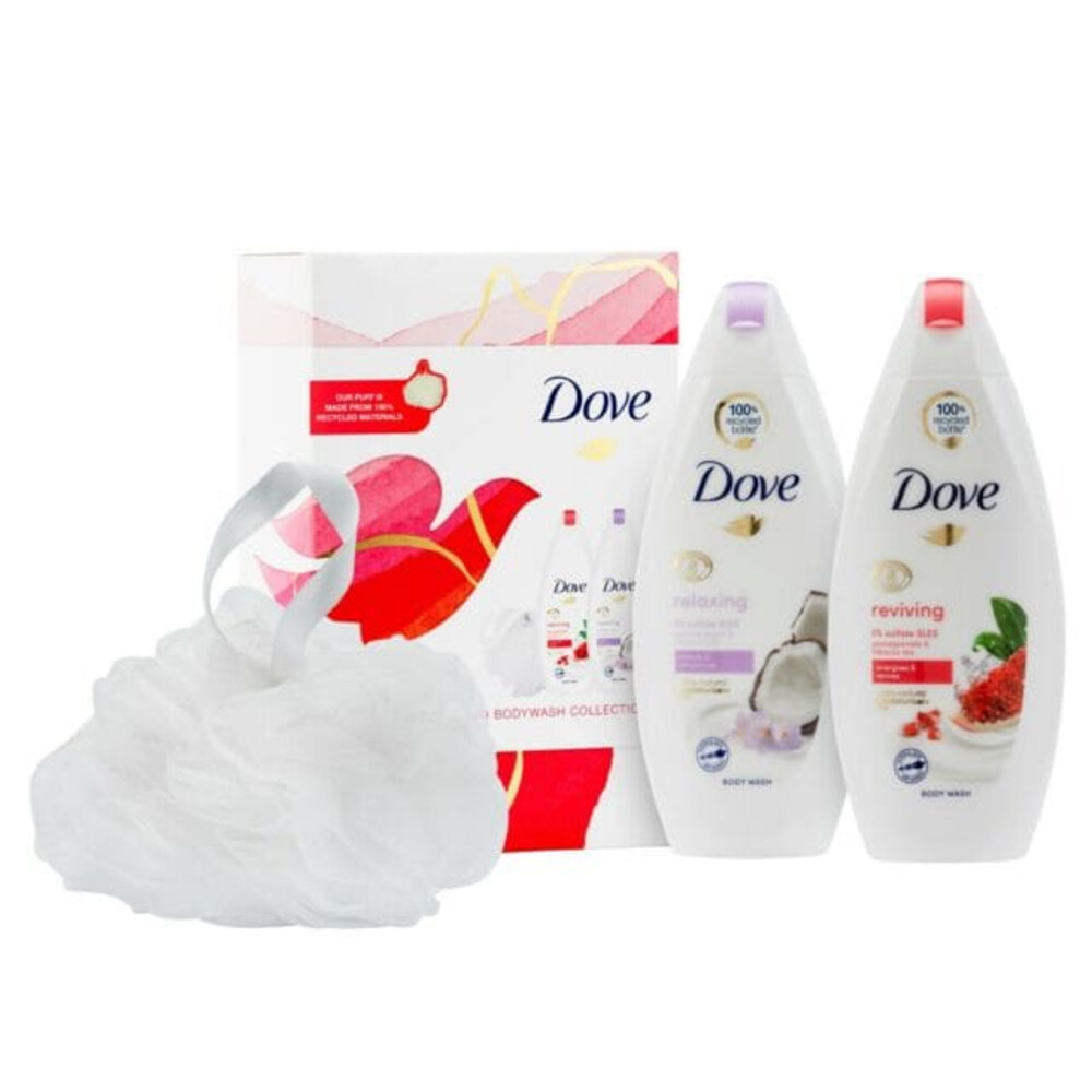 Dove Radiantly Refreshing Reviving Body Wash 225 ml + Ontspannende Body ...