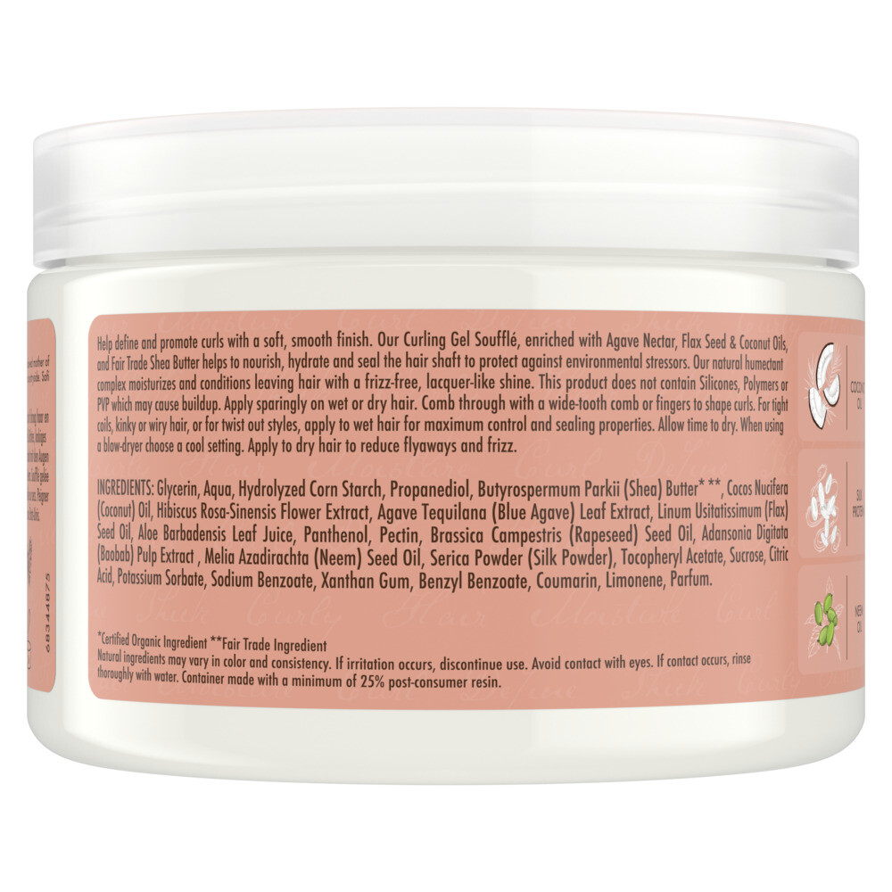 Shea Moisture Coconut And Hibiscus Curling Gel Soufflé 326 Ml Plein Nl
