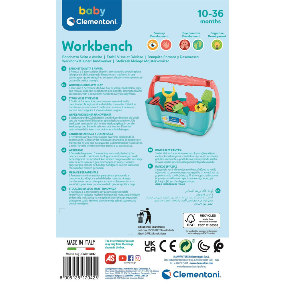 Clementoni Werktafel | Plein.nl