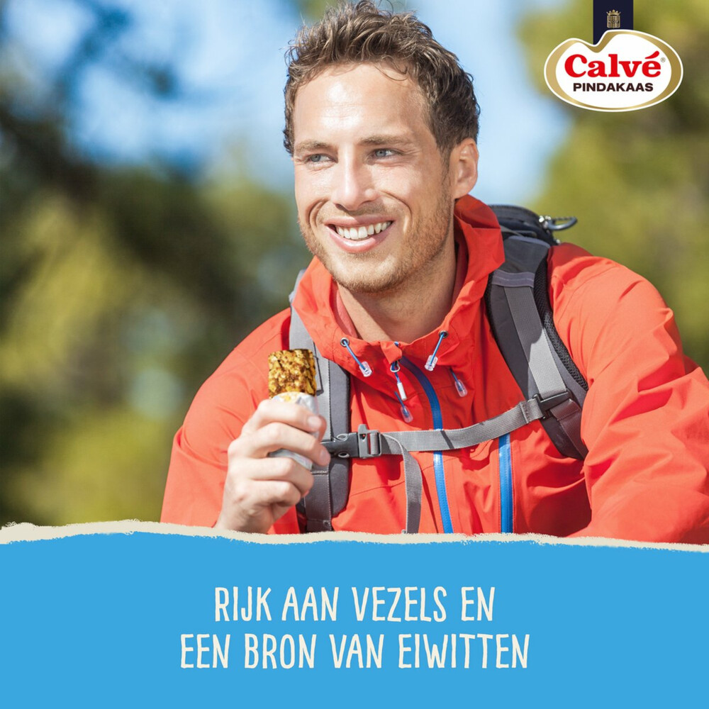 Calvé Pindakaasreep Karamel Zeezout 4x35 gr | Plein.nl