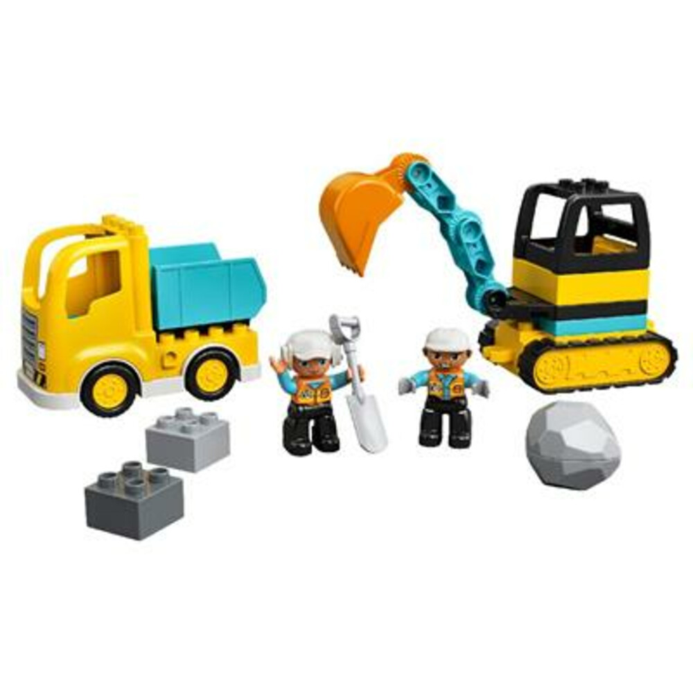 Lego 10931 Duplo Truck en Graafmachine met Rupsbanden | Plein.nl