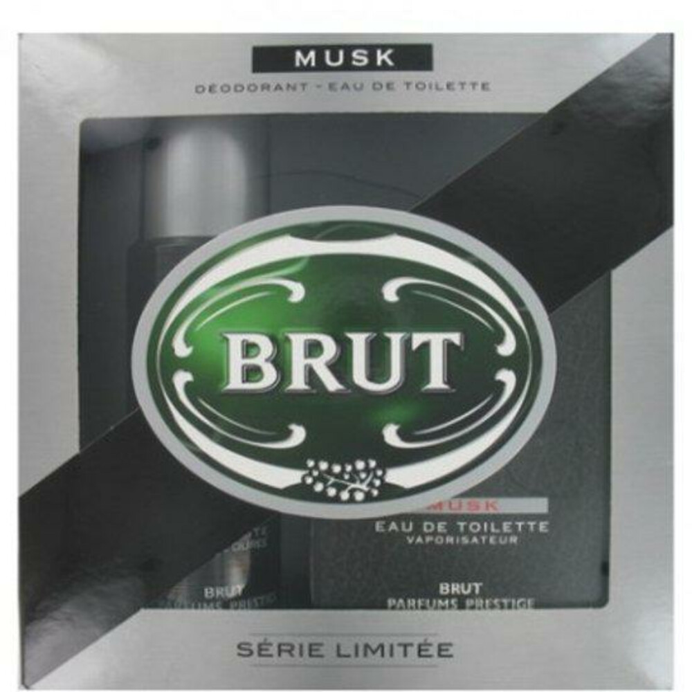 Brut Musk Geschenkset Eau de Toilette 100 ml + Deodorant Spray 200 ml 1 ...