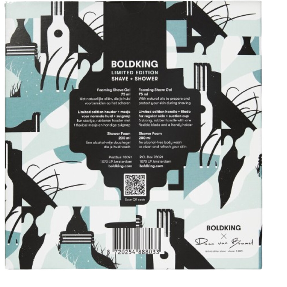 Boldking Geschenkset Shave & Shower Limited Edition 1 set | Plein.nl