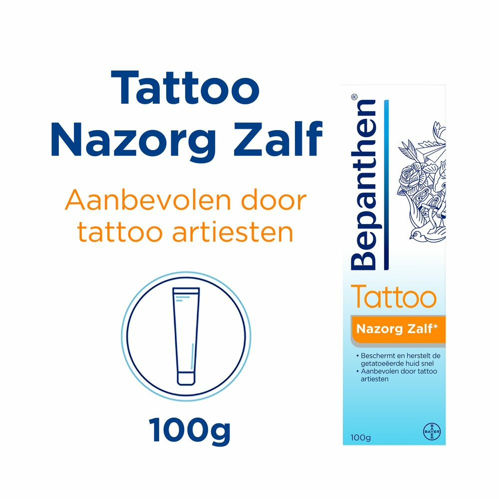 Bepanthen Tattoo Nazorg Zalf 100 gr | Plein.nl