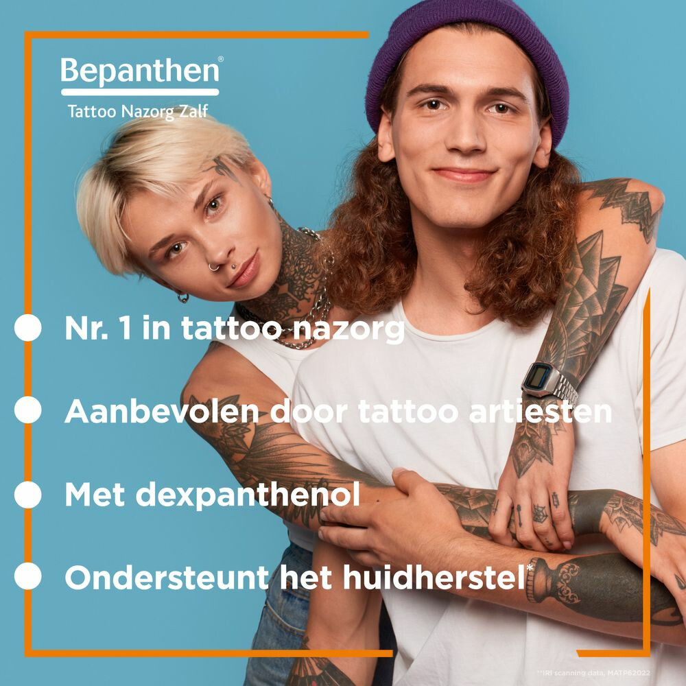 Bepanthen Tattoo Nazorg Zalf 100 gr | Plein.nl